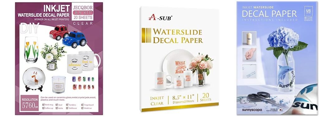 Top 5 Water Slide Decal Paper: Reviews and Buyer's Guide