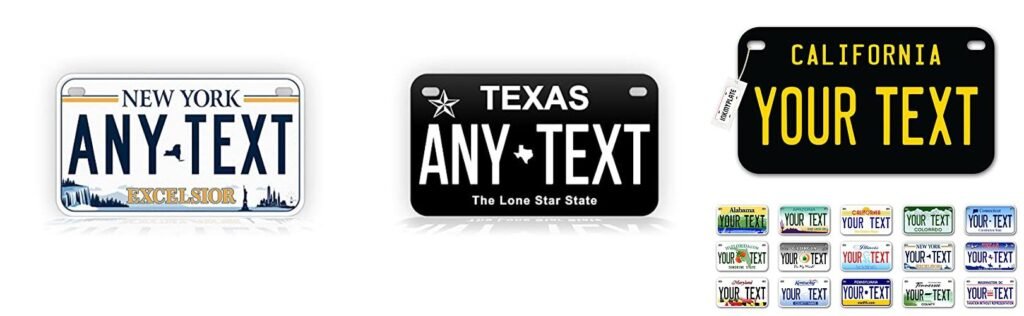5 Best Motorcycle License Plates: Stylish & Secure Plate Options
