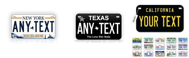 5 Best Motorcycle License Plates: Stylish & Secure Plate Options