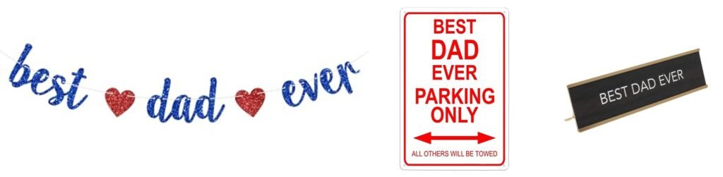 Top 5 Dad Ever Signs: Reviews & Buying Guide for the Best Gift!