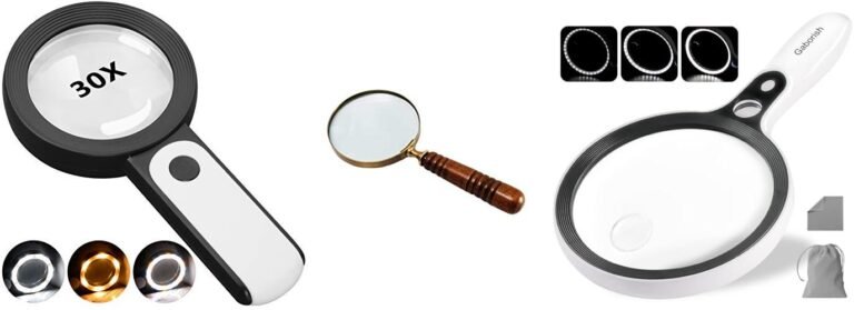 Top 5 Quality Magnifying Glass: Reviews & Guide to Choose Now