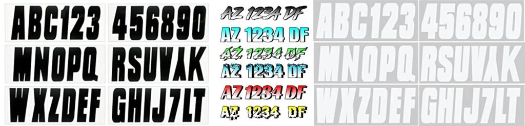 Top 5 Fonts For Boat Registration Numbers Reviewed