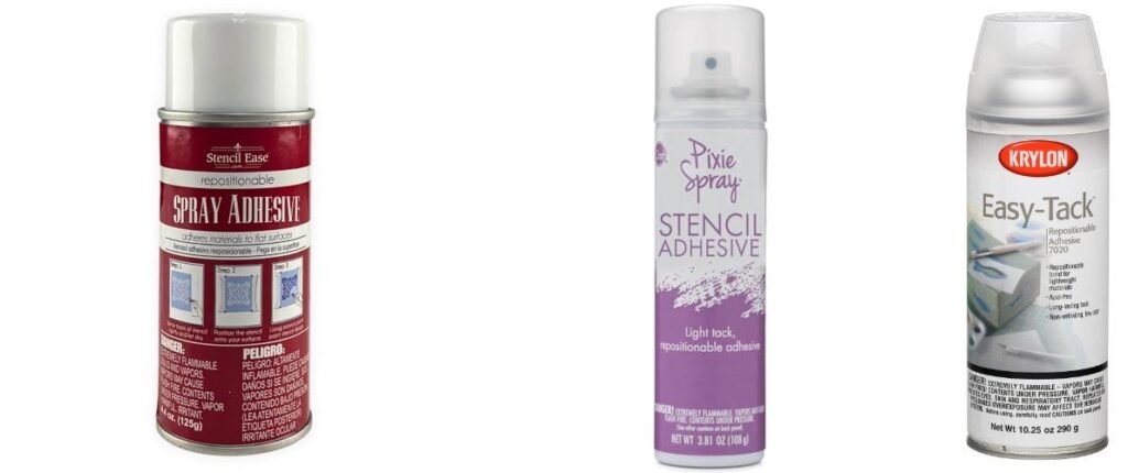 Top 5 Adhesive Sprays for Stencils: Your Guide